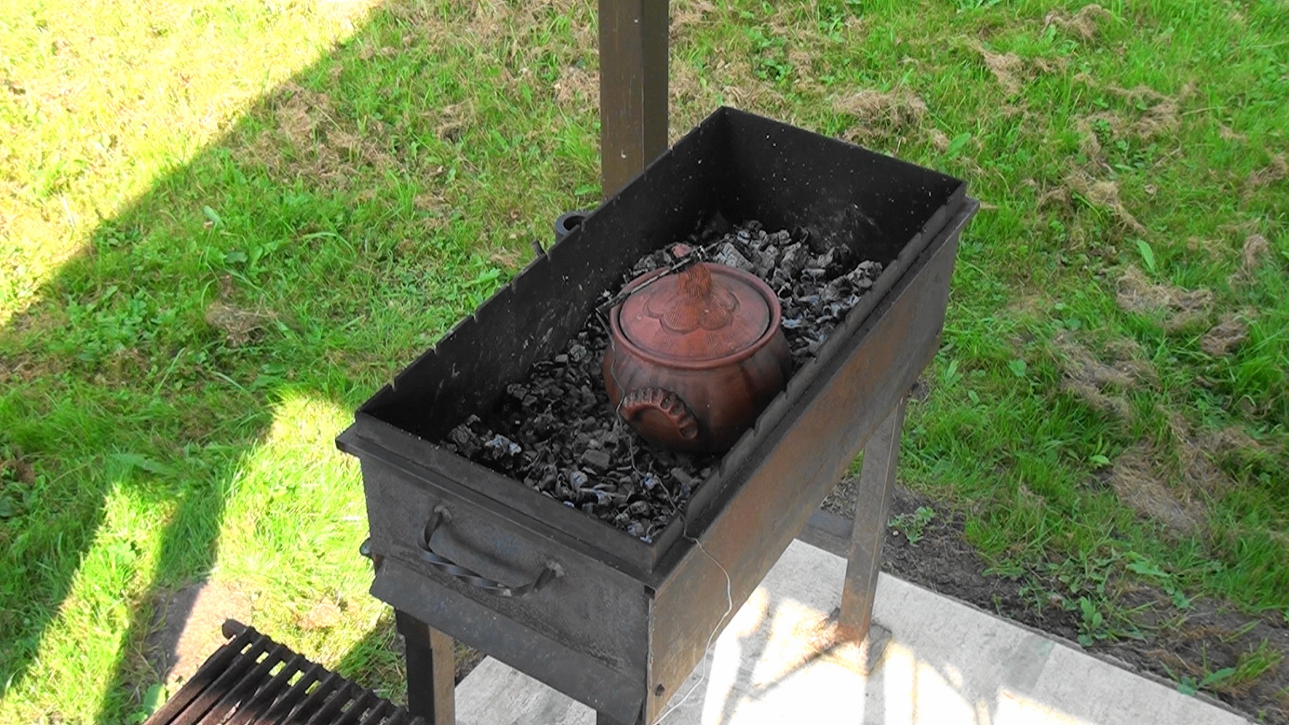 Баранина в стиле Бихари. Готовим на угольном гриле.