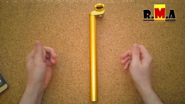 китайский алюминиевый подседельный штырь ( с одноболтовым замком ).