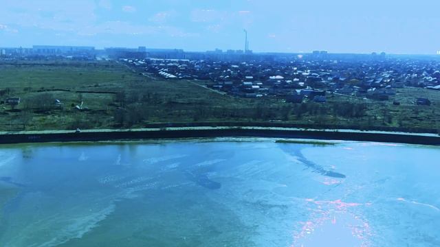 зима Цимлянск Волгодонск набережная