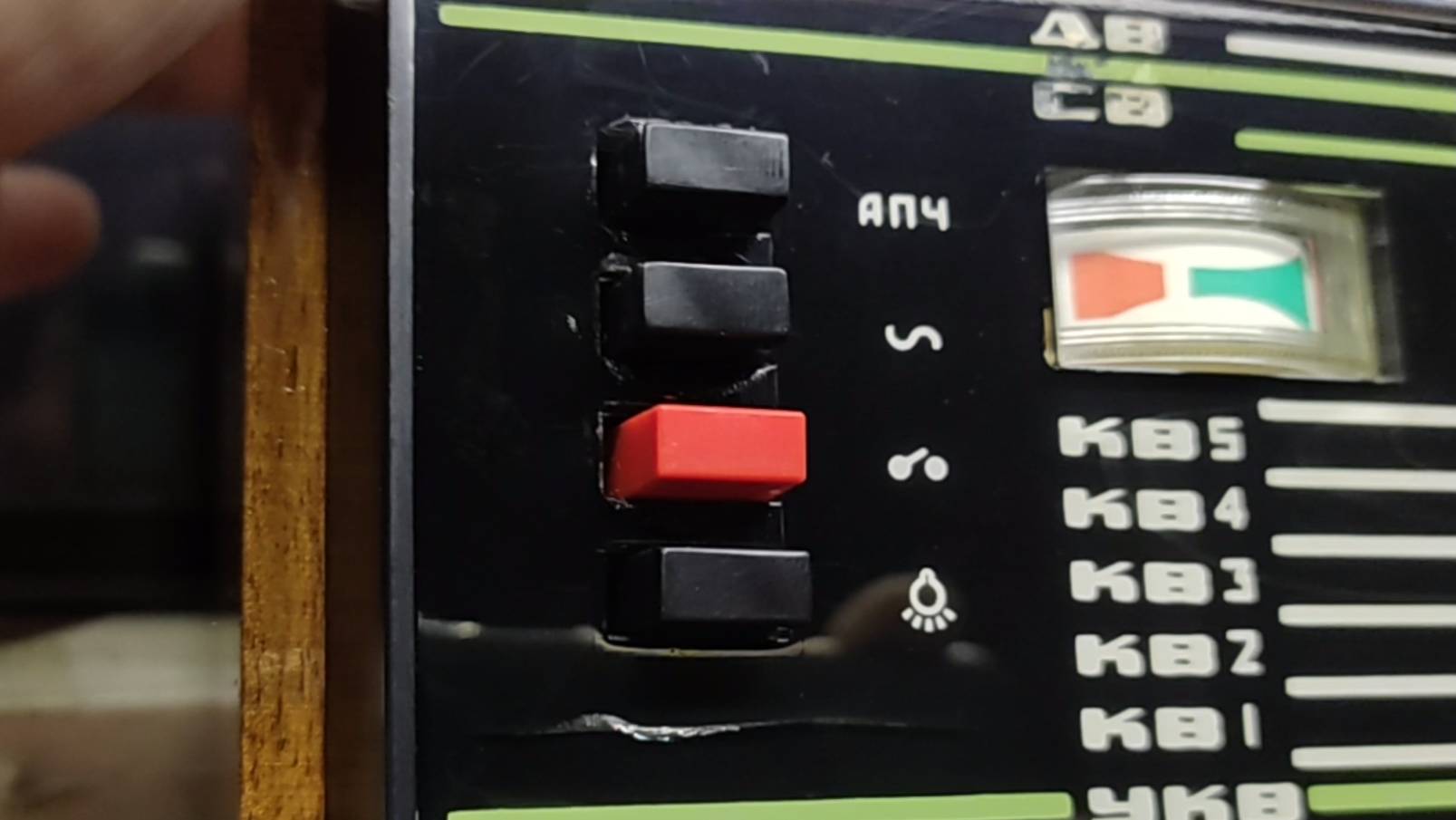 Океан 209. Ремонт кнопок с большим износом.