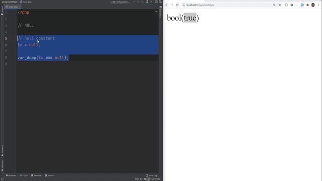 11 PHP Null Data Type - Full PHP 8 Tutorial