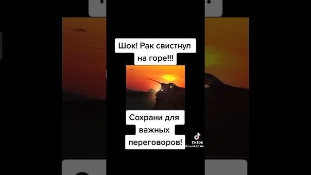 рак свиснет