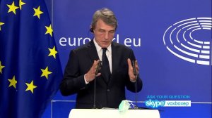 European Parliament Press Conference by David Sassoli, EP President - Unravel Travel TV
