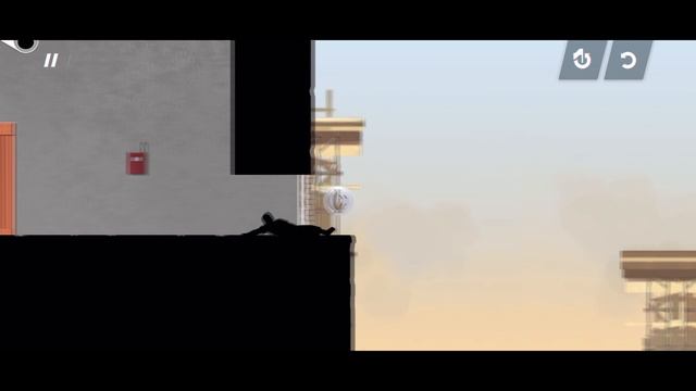 Прохождение мобильной игры Vector | Сюжетный режим | Стройплощадка | 2-2 уровень