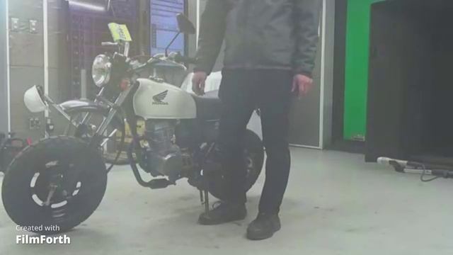 Мотоцикл naked bike нэйкед Honda APE 50 рама AC16 minibike мини-байк гв 2008 пробег 5 т.км белый