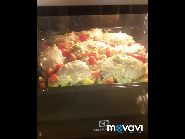 КУРИЦА С КАРТОШЕЧКОЙ С ОБЗОРОМ НОВОЙ ДУХОВКИ!