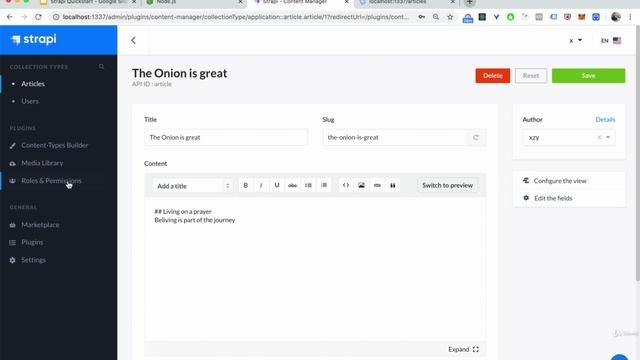 6. Make Articles Public