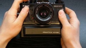 Praktica B200 winders