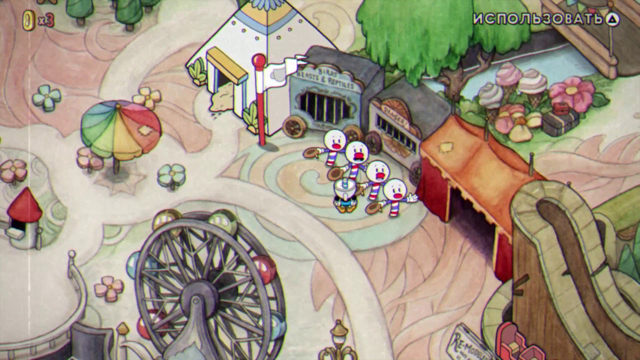 Cuphead парикмахерский квартет