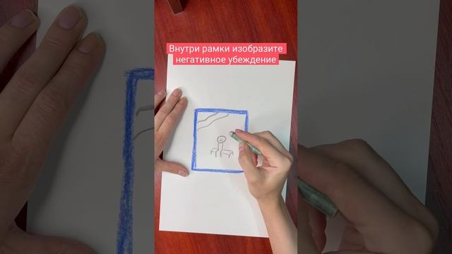 Перерабатываем негативные убеждения через арт-терапию. Подробности ? #артсреда #арттерапия #shorts