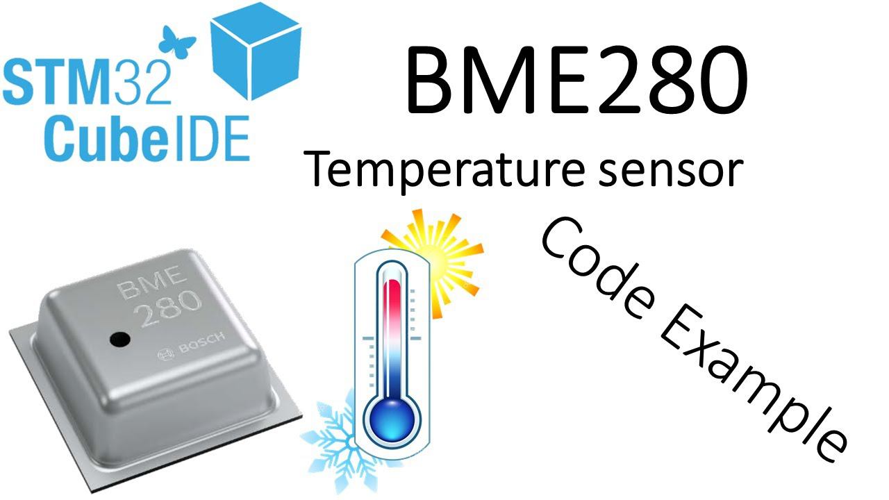 Датчик BME280. Измерение температуры. Stm32 CubeIDE