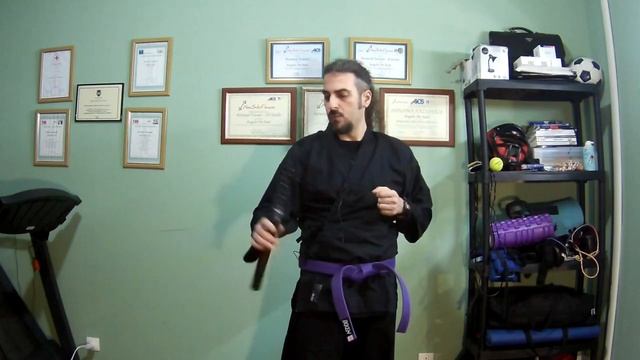Nunchaku lezione n°12: PASSAGGIO DIETRO ?? ПРОХОД ЗА ТЕЛОМ .mp4