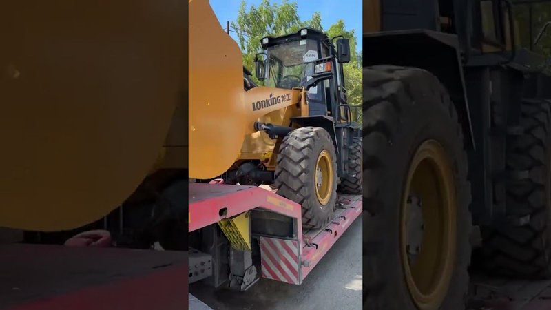 Отгрузка фронтального погрузчика LONKING LG833N