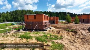 Загородный посёлок «Маслово Forest Club», облёт июль 2023