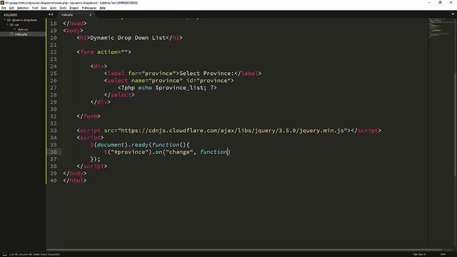 Dynamic Dropdown List with jQuery AJAX PHP MySQL in Sinhala – смотреть онлайн видео от Новости ...