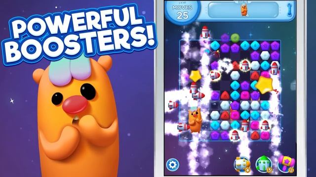 Little Odd Galaxy : Match 3 Puzzle Game – смотреть онлайн видео от ...