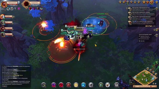Групповая охота в красных зонах от Caerleon. Albion Online