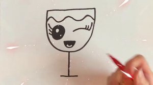 How to draw a glass ☆ Как нарисовать стакан ☆ Stakan qanday chiziladi