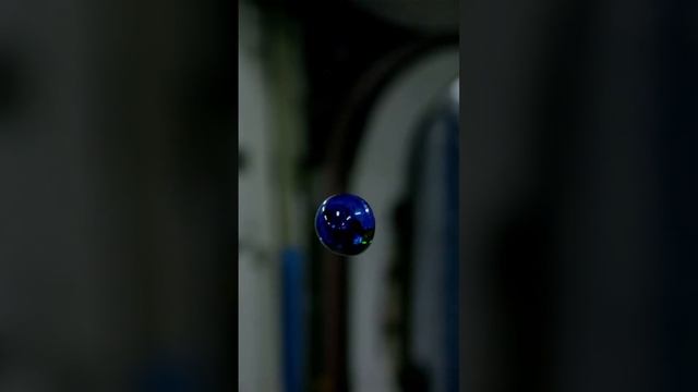 Поведение воды и красителя в космосе