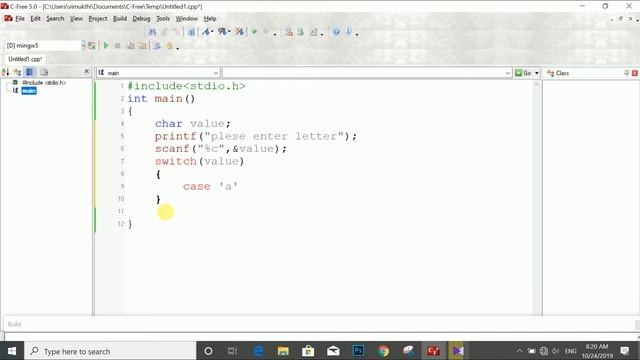 07 Switch Statement C Programming In Sinhala смотреть онлайн видео от Учим Python с нуля в 