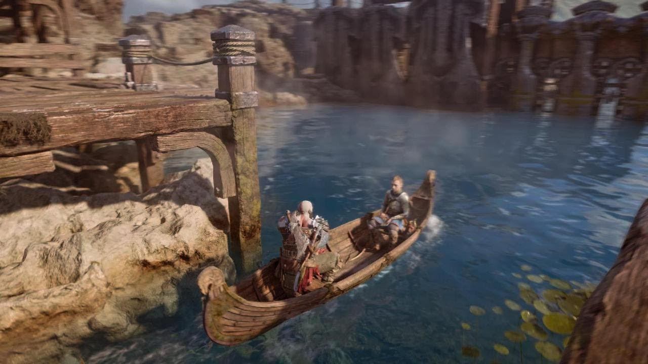 God of War Рагнарёк ч.6 ищем друга, или будем исправлять козлиный косяк