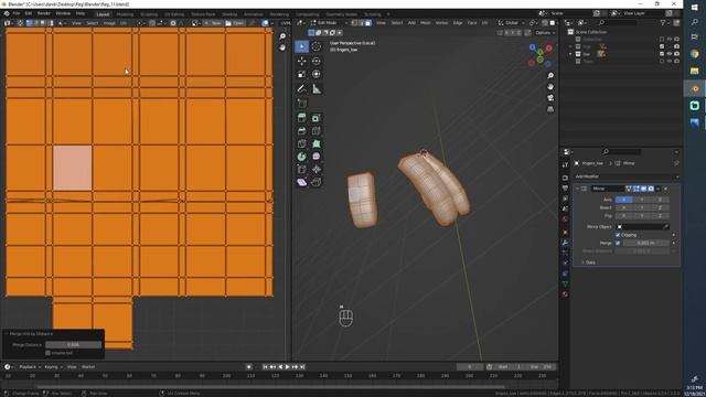 31. Blender 3.0 Character Modeling Tutorial - UV Mapping