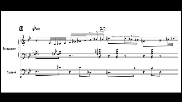 Play Me  Michel PetruccianiAnthony Jackson PianoBass  Transcription