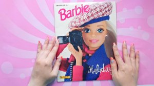 Заполняю журнал с наклейками "Барби на отдыхе" Альбом из 90-х Barbie Holiday🎀 Болталка и АСМР