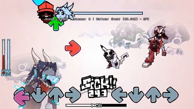 Frostbite Remix (Red and Ace) as a game screen [hypno's lullaby V2 ...