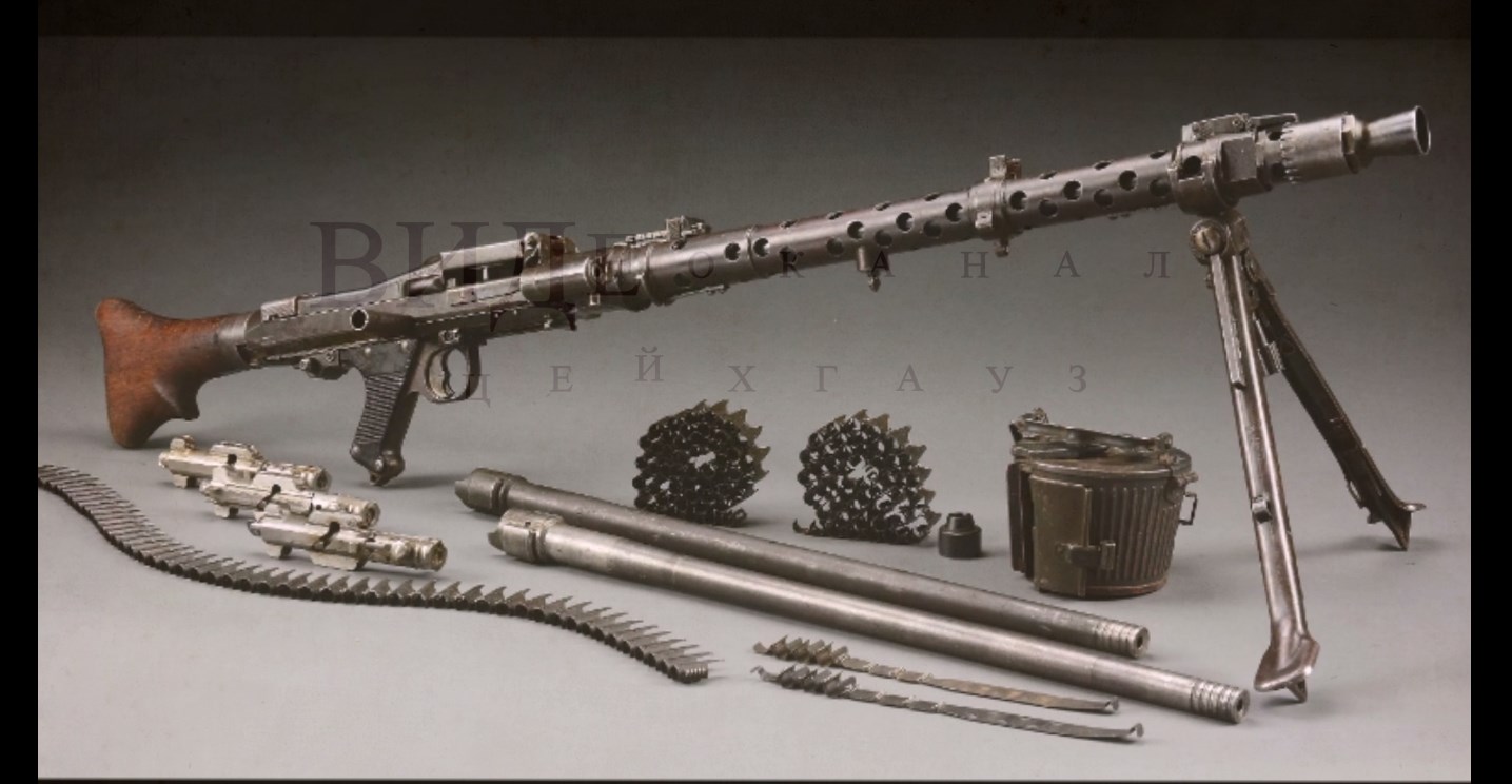 Немецкий пулемет Rheinmetall-Borsig MG 34