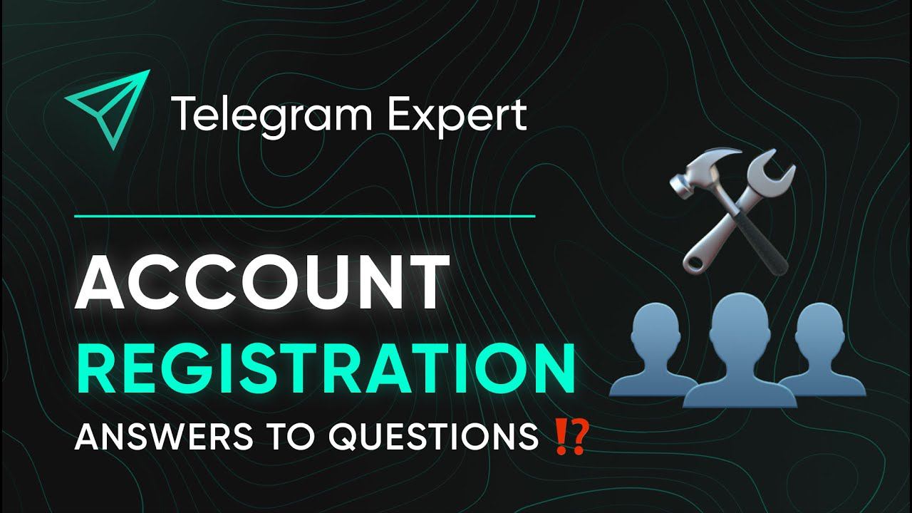 ACCOUNT REGISTRATION | Answers to questions