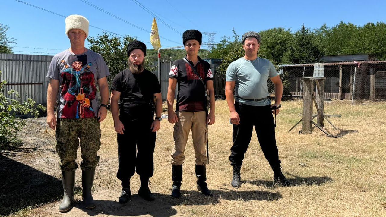 Мастер класс по рубке шашкой на желтый темляк У6 г. Кропоткин 13.07.24