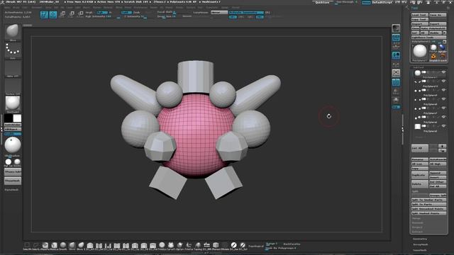 [ZBrush] Module 1 - Zbrush Fundamentals - 5. Visibility