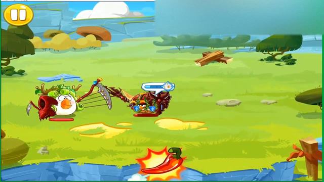 Angry Birds Epic: Old Nesting Barrow (The White Master Druid Birds vs ...