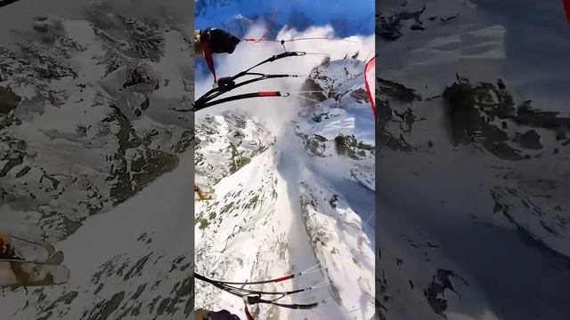 Полет на параплане Speedflying