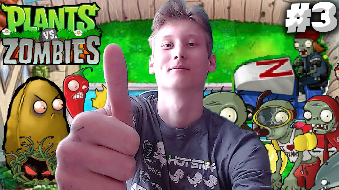 ЛЕТО,ДЕВОЧКИ,БАССЕЙН► PLANTS VS ZOMBIES ► ПРОХОЖДЕНИЕ #3