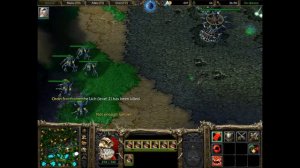 Warcraft 3 - 6 Humans vs 6 Undead melee game Battlenet