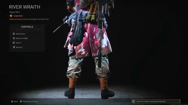 Call Of Duty Warzone/Cold War Battle Pass Naga River Wraith Operator ...
