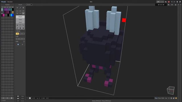 Vex Chibi Voxel Art | League of Legends | LoL FanArt - смотреть видео ...