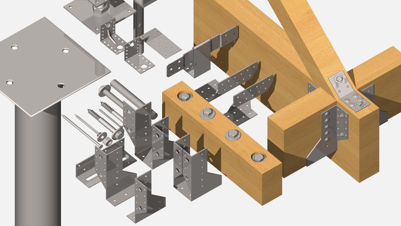 ArchiCAD. Multifunctional model - small production base "Noname". Function - Extrusion