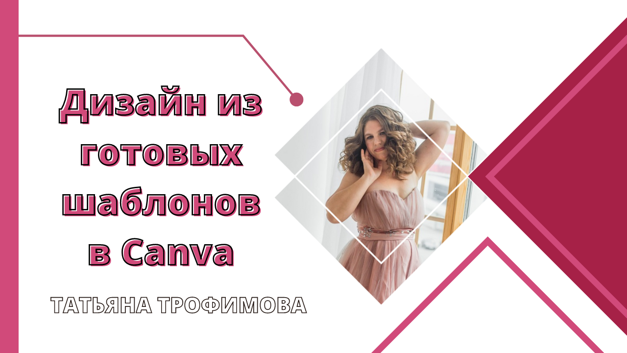 Дизайн из готовых шаблонов в инстаграм Canva