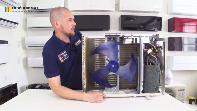 Наружный блок кондиционера Airwell AW-HKD009-N91/ AW-YKD009-H91.mp4