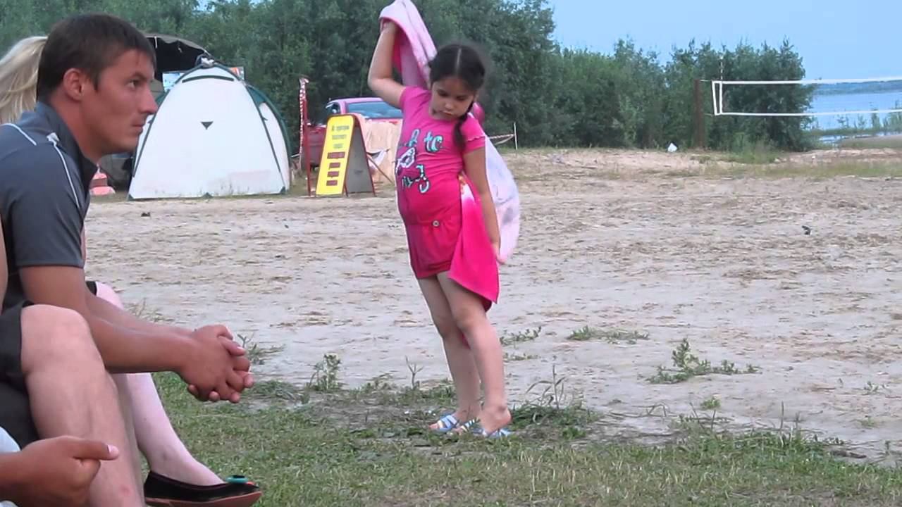 Танец девочки. Фестиваль "Обская волна" 2013