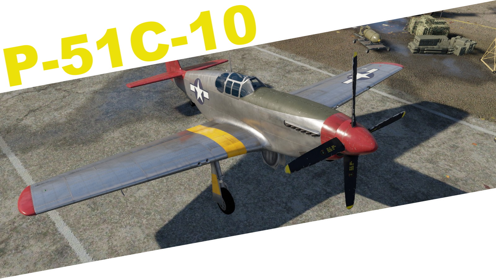 War Thunder | Обзор | P-51C-10 | 2.25.1.63