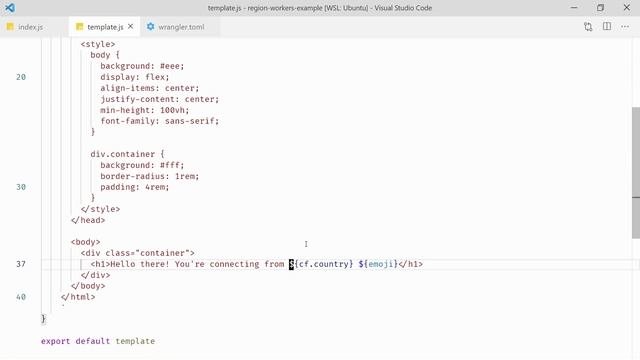 8. Use Location Personalization Features in Cloudflare Workers
