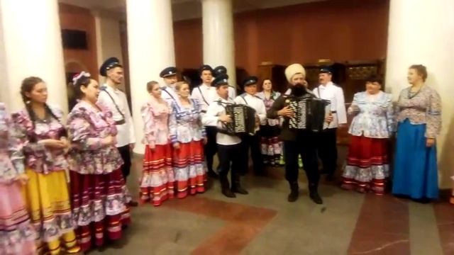 Хор Уральских казаков и Марина  20180222