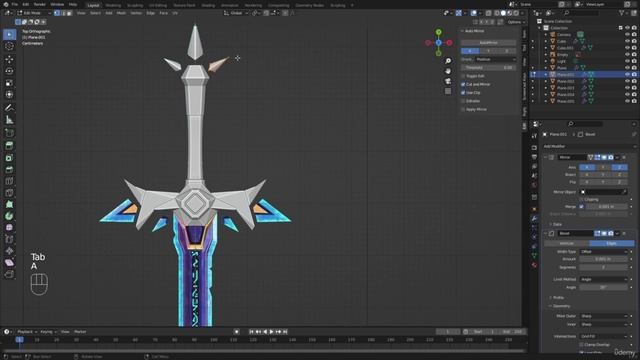 003 Modeling the Base Sides