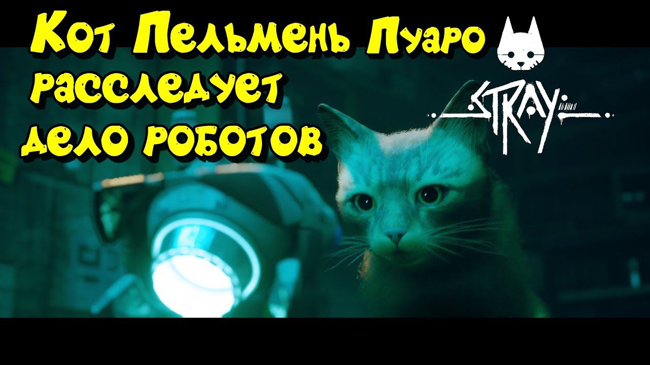 Кот Пельмень Пуаро в STRAY #2