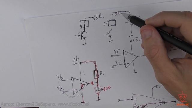 28.1. Компаратор. Устройство. Принцип работы. Открытый коллектор