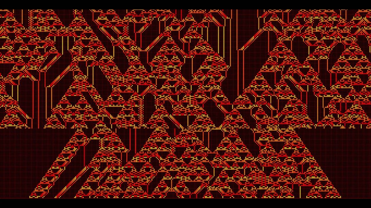 CA 1D Totalistic  - Class 4 a